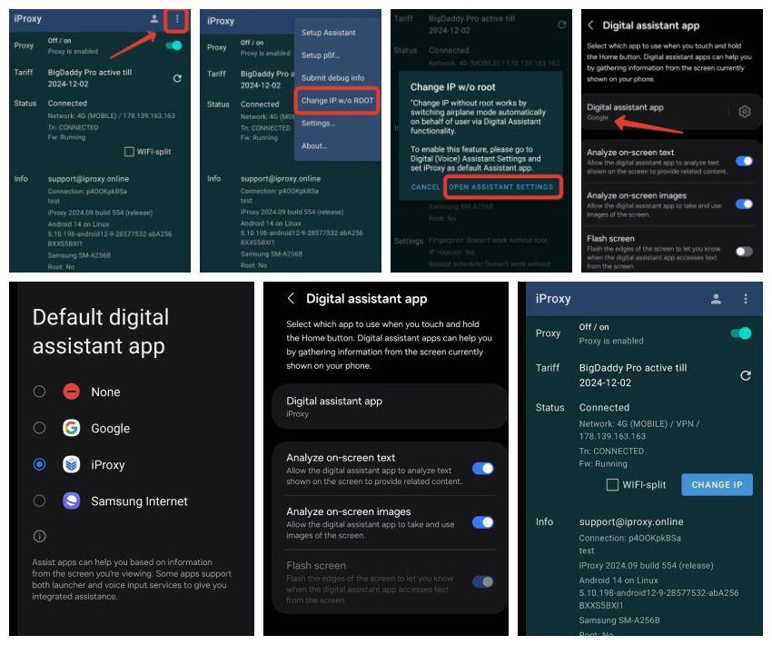 Guide for setting up mobile proxies in iProxy.online | iProxy Online
