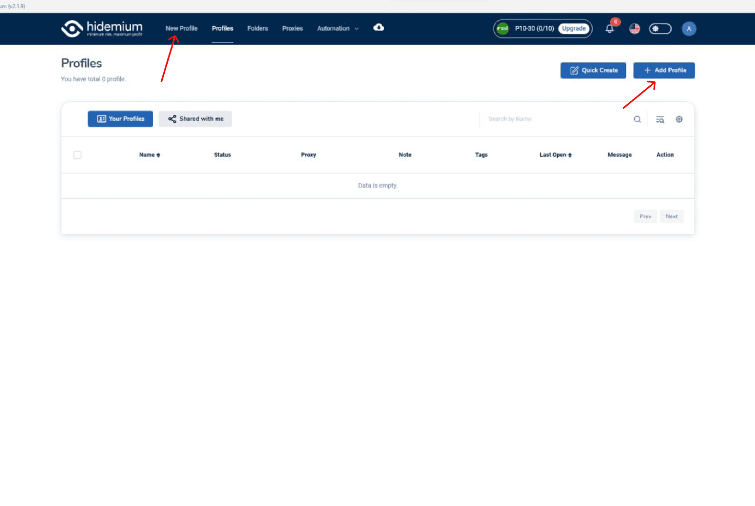 Đánh giá về trình duyệt chống phát hiện Hidemium | iProxy Online